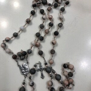 Rosary,catholic,car,red,blue,beads,faceted,crystal,magnetic,crucifix ...