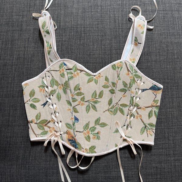 Vintage Corset Top for Women Butterfly Corset - Etsy