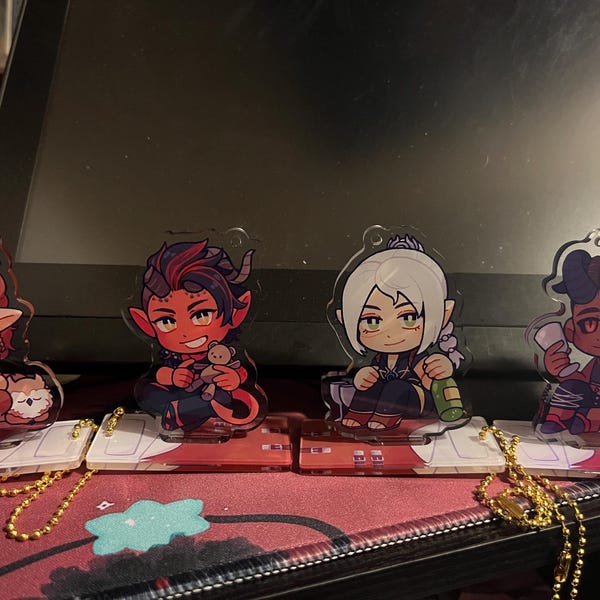 BG3 A Long Rest Acrylic Standee Charms - Etsy