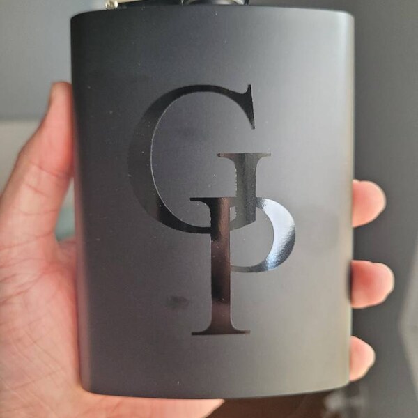 Personalized Groomsmen Flask DECAL ONLY, Groomsmen Gifts, Flask for ...
