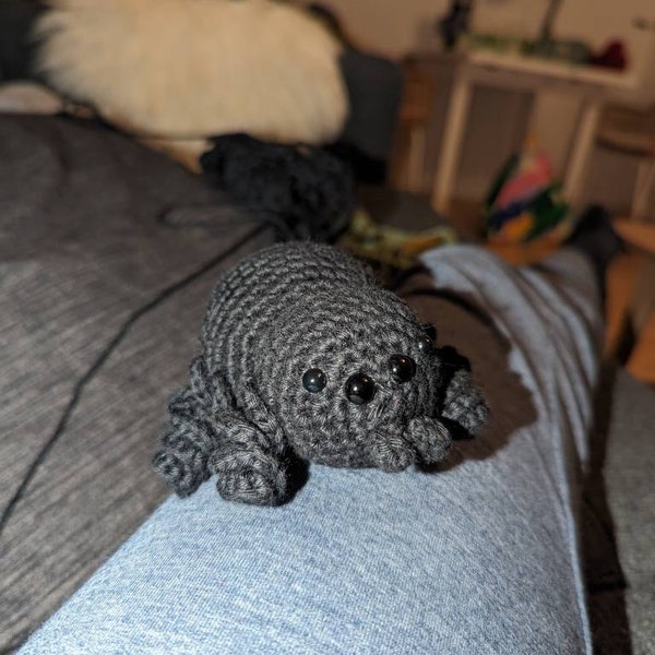 No Sew Amigurumi Spider Crochet Pattern - Etsy