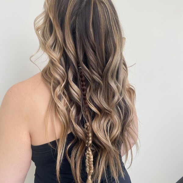 Braids Accent Set of 3 Mixed Puffy, Fishtail, Box, Mixed Synthetic ...