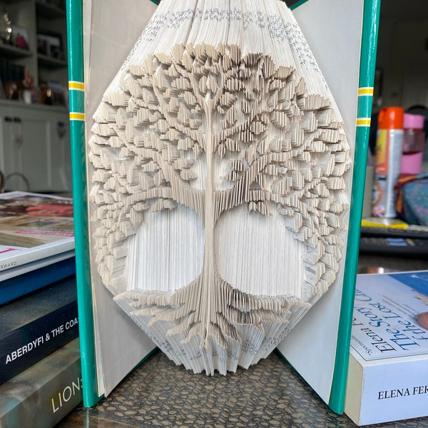 Tree of Life Book Folding Pattern - Etsy