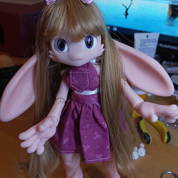 Kabbit BJD Base: 3D Printed Doll .STL File (digital Download) - Etsy