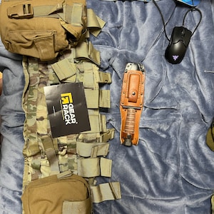 Authentic U.S Army Rifleman Set System ACU UCP Digital Camo Molle II ...