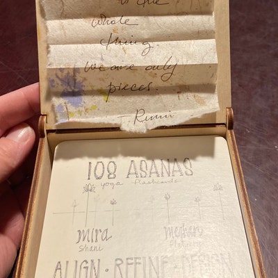 Yoga Cards Inside Custom Box FREE SHIPPING 108yogalove .. the Union of ...