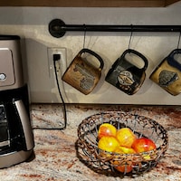 Retail Faceout Display, Metal Faceout, Industrial Home Decor, Coat ...