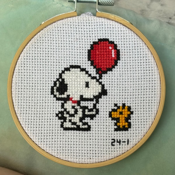 Snoopy Cross Stitch Pattern Snoopy Cross Stitch Dog Cross Stitch Cross ...