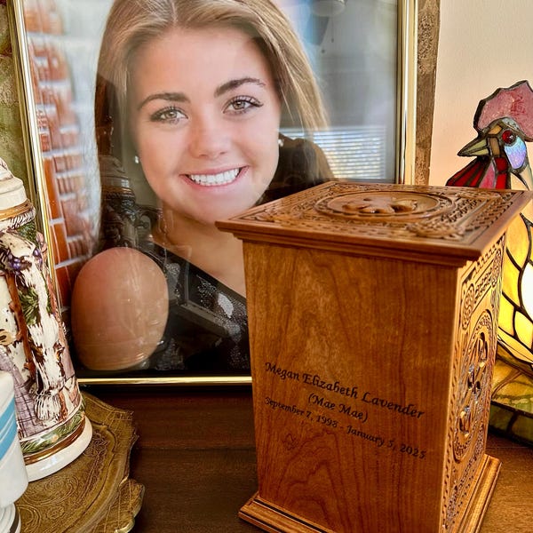 Jesus Ascension Cross Companion Urn for Human Ashes | Personalized ...