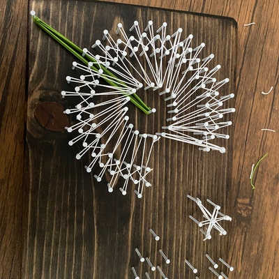 DIY Dandelion String Art Kit - Etsy