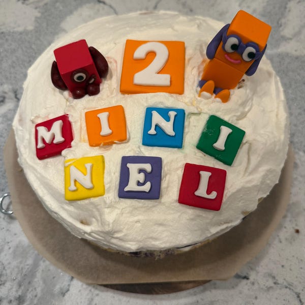 Numberblocks, Edible Numberblocks, Fondant Numberblocks, Numberblocks ...