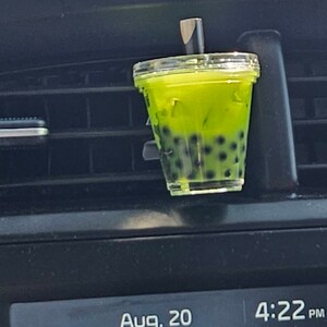 Boba Milk Tea Keychain / Boba Car Accessories/ Bubble Tea - Etsy