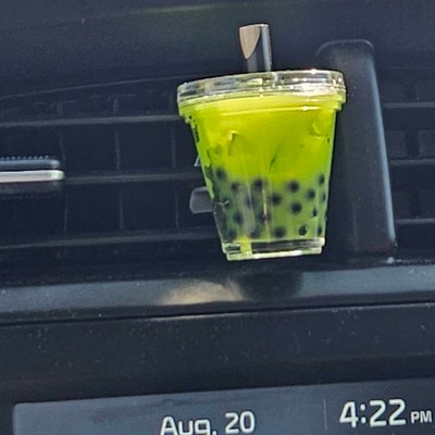 Boba Milk Tea Keychain / Boba Car Accessories/ Bubble Tea - Etsy