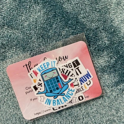 CPA Gift Accountant Gift CPA Stickers Accountant Stickers Funny Cpa ...