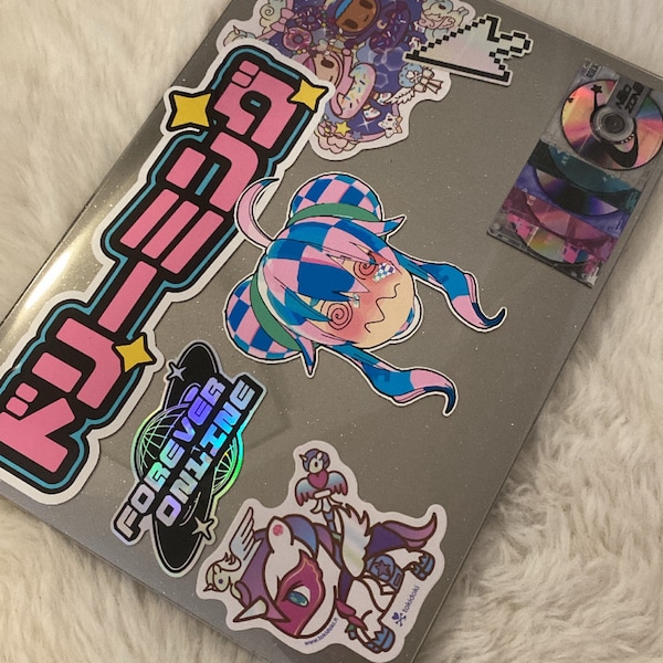 Y2K Holographic Sticker: Retrowave Cybercore Webcore, 2000s Style - Etsy