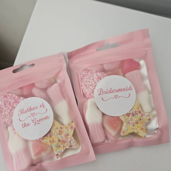 Personalised Kids Mini Birthday Party Pre-filled Sweet Bags, Party ...