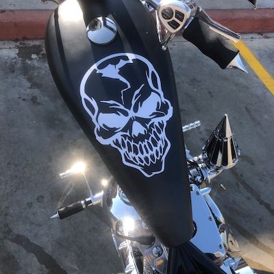 Skull Vinyl Decal Sticker-window Decal-windshield Decal - Etsy