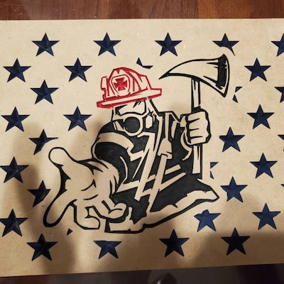 Cnc G-code File for American Flag. WE THE PEOPLE Size of Flag is 11.25 ...