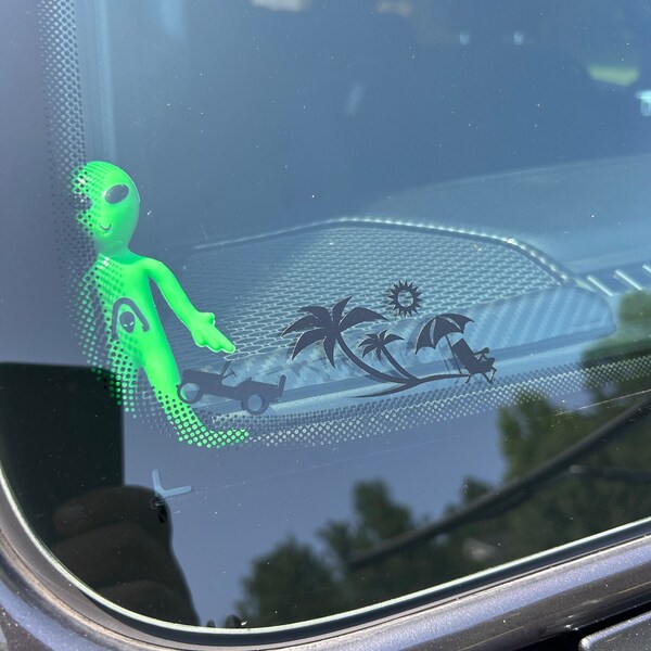 Beach Paradise 4x4 & Car Windshield Vinyl Decal Sticker - Etsy