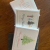 Personalized Watercolor Christmas Calling Card or Sticker Nutcracker ...