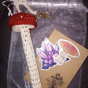 Mushroom Vape Pen Holder, Crochet Mushroom Vape Pouch, Vape Purse, Vape ...
