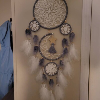 Green Leaf Macrame Tree of Life, Tree of Life Macrame Wall Hanging With ...