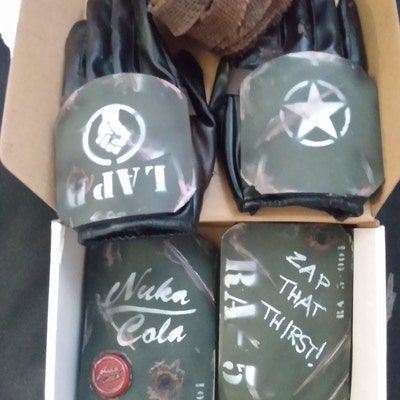 NCR Ranger Veteran Arm Armor Leather Gloves - Etsy