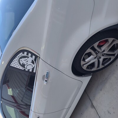 Fits Pontiac G8/chevy SS Rear Quarter Windows USA Flag Vinyl Decals - Etsy