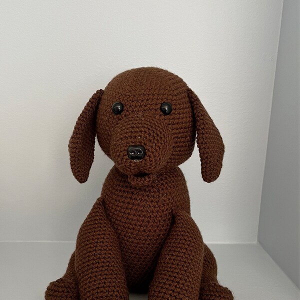 CHOCOLATE LAB PDF Crochet Pattern english Only - Etsy