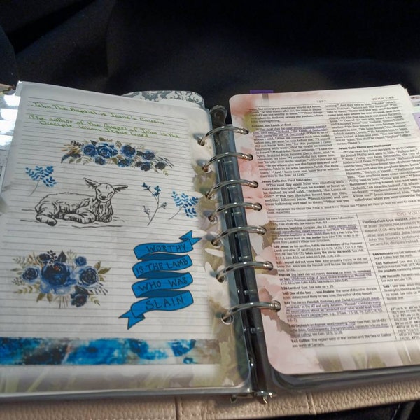 Moses and the Burning Bush Bible Journaling Stickers Instant Digital ...