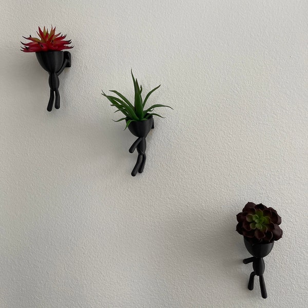 Adventurer Planter Trio | Plant Buddy “trio” | Plant Holder | Unique ...