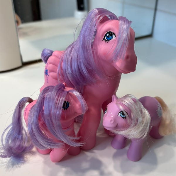 EU Exclusive Baby Starburst | MLP G1 | Mein kleines Pony | 80er Jahre ...