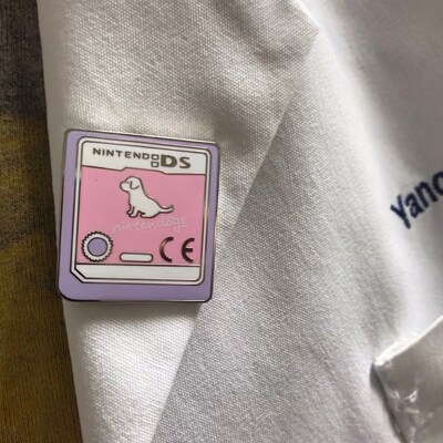 Nintendogs Game Cartridge Inspired Hard Enamel Lapel Pin Badge - Etsy
