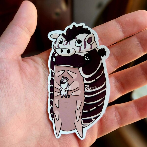 Rubber Ducky Isopod Sticker - Etsy