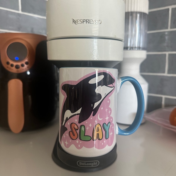 Killer Whale Mug Funny Orca Coffee Cup Unhinged Mug Meme Humor ...