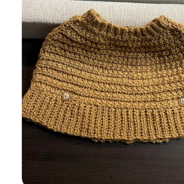 CROCHET PATTERN Popover Poncho - Sizes 0-6 Months to Ladies 2X/3X - PDF ...