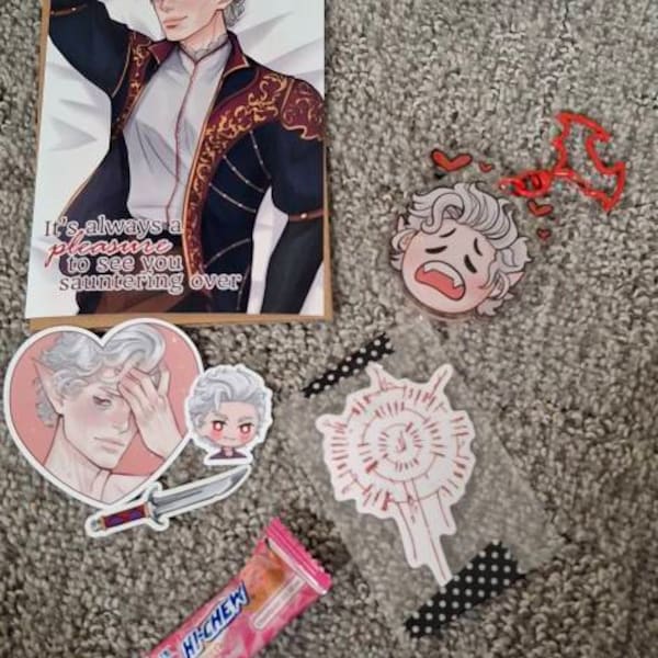 Hades Game Thanatos and Zagreus Mini Acrylic Standees - Etsy UK