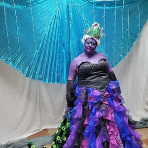 Handmade Cosplay Ursula Costume, Ursula Costume Plus Size Adults ...