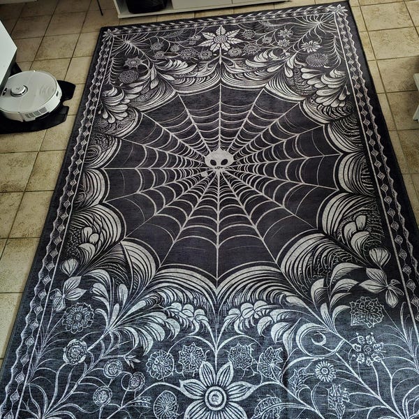 Vintage Farmhouse Decor, Pig Rug, Cute Animal Rug for Maximalist Home ...