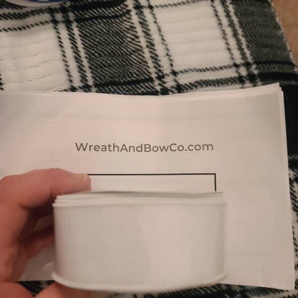 Silver Metallic Foil Deco Poly Sash Mesh, Wreath Metallic 2.5 X 25 ...