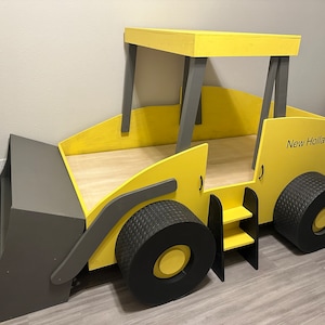 Twin Size Front End Loader Bed PLANS plans Only, Create a Construction ...