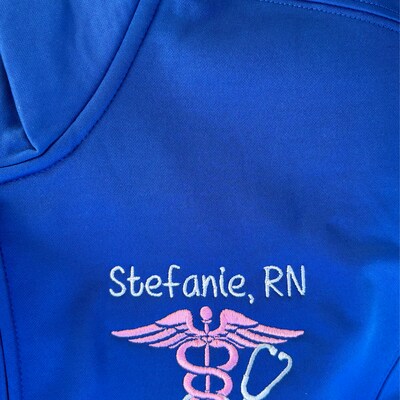 Nurse Stethoscope Jacket RN Jacket RN Zip Sweatshirt Nurse Gifts Nurse ...