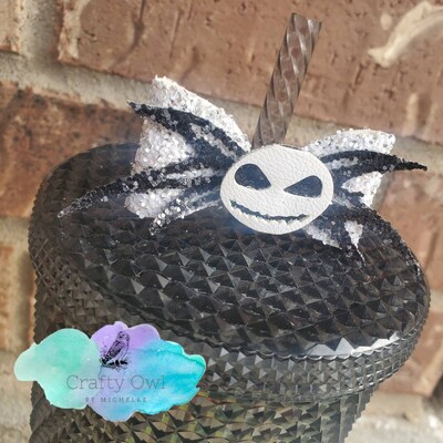 Digital SVG, DXF, PDF Nightmare Bow Template Bundle, Jack and Sally Svg ...