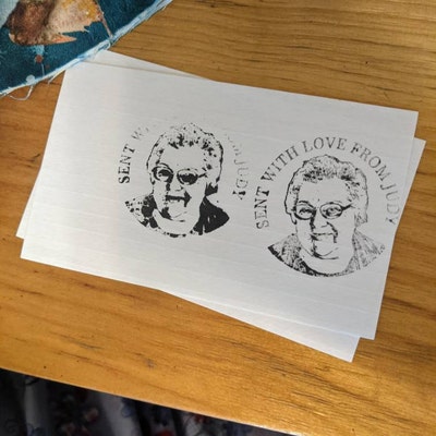 Customized Self-inking Portrait Stamp From Photo 5 Ink Color Ink-self ...