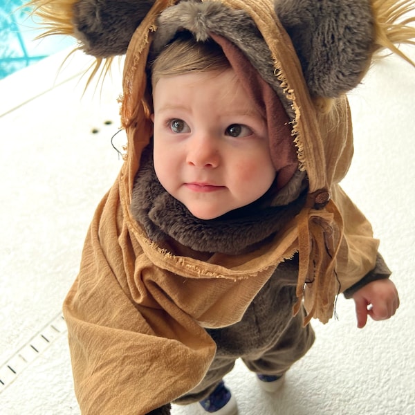 EWOK Costume Toddler Boy Halloween Costume Toddler Girls Halloween ...