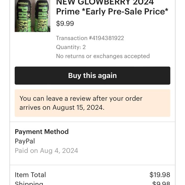 Prime WWE Special Limited Edition Meta Moon Red & Black Bottle - Etsy