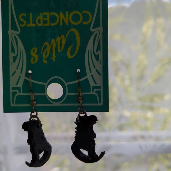 Upside Down, Inverted Horns Hand Earrings - Etsy