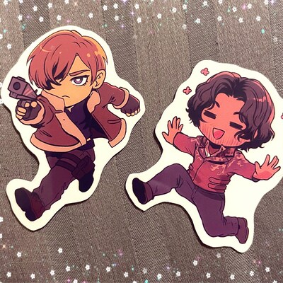 BIOHAZARD 4 FANMADE Mini Sticker Pack バイオハザード 4 ミニーステッカーパック - Etsy