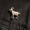 Goat Lapel Pin- CC639- Goat, Farm, Farming, G.O.A.T, Greatest of All ...