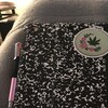 Floral Weed Marijuana Leaf Flower Embroidery Hoop Cross Stitch ...